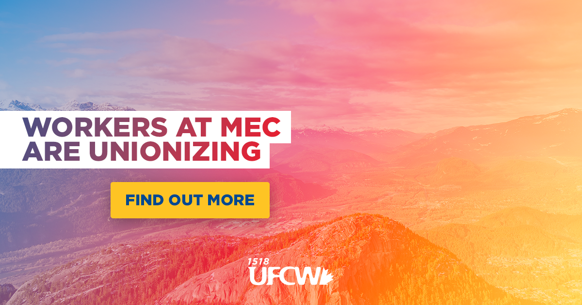 MEC Workers are Organizing with UFCW 1518! - UFCW 1518